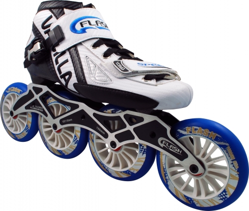Vanilla Flash Inline Speed Skates at Homewood Skate Shop